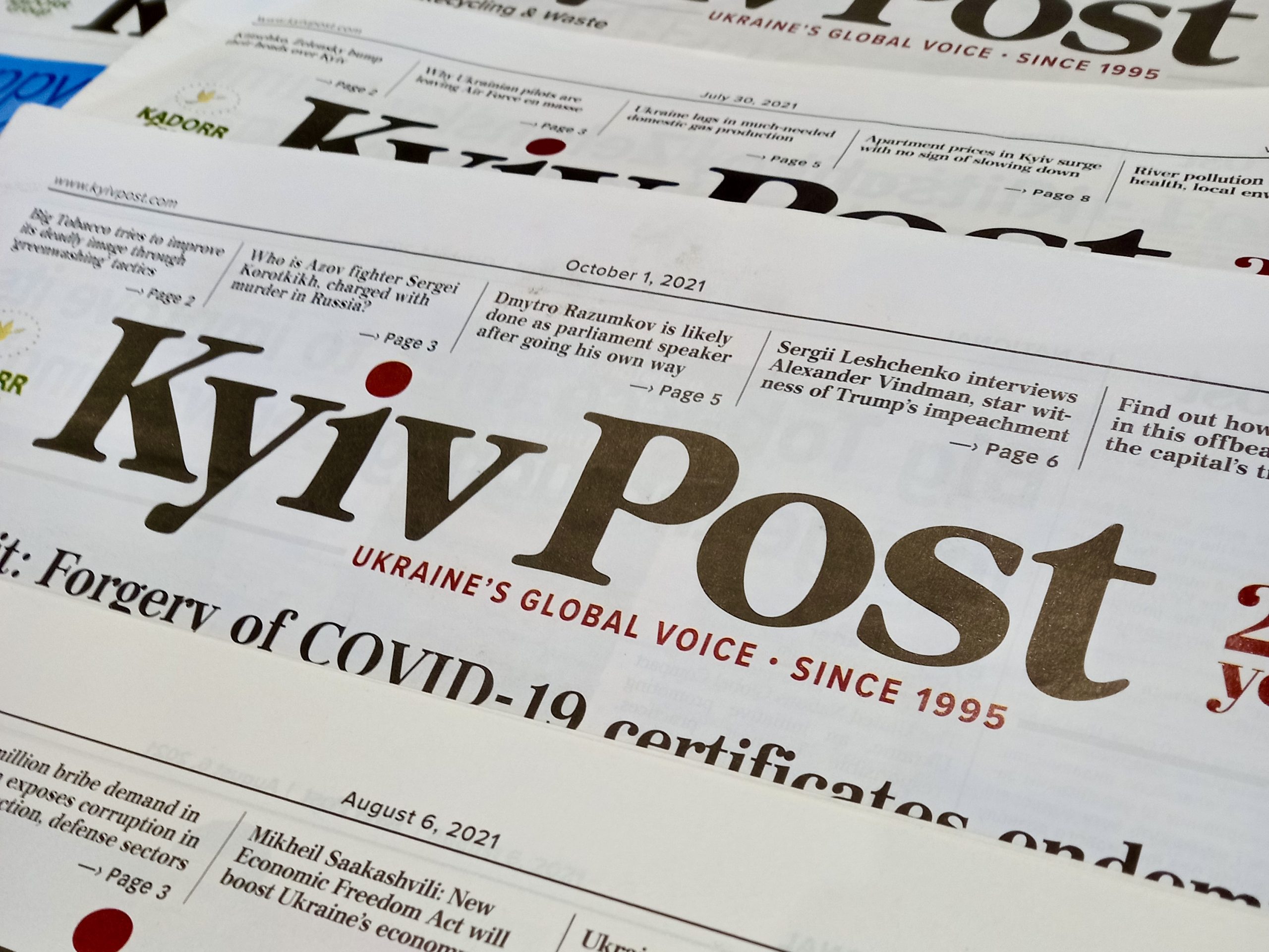 Fermeture brutale du journal Kyiv Post, la « voix globale » de l ...